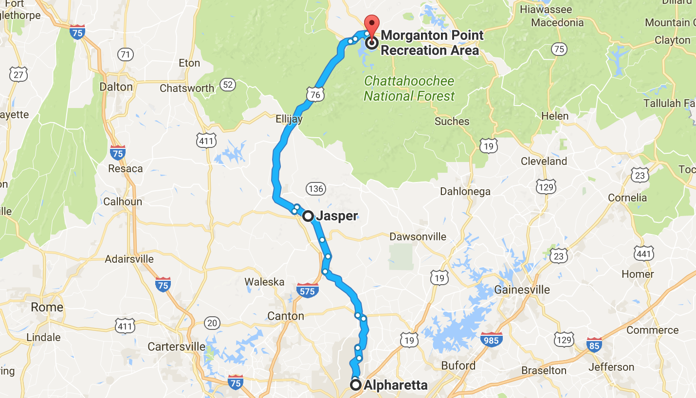 Morganton Point Recreation Area and Campground - Shana the Shasta